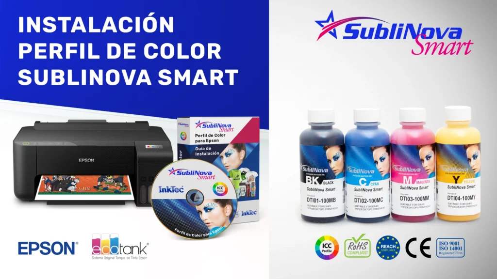 Perfil de Color para Sublimación Subinova Smart – Importaciones Facundo